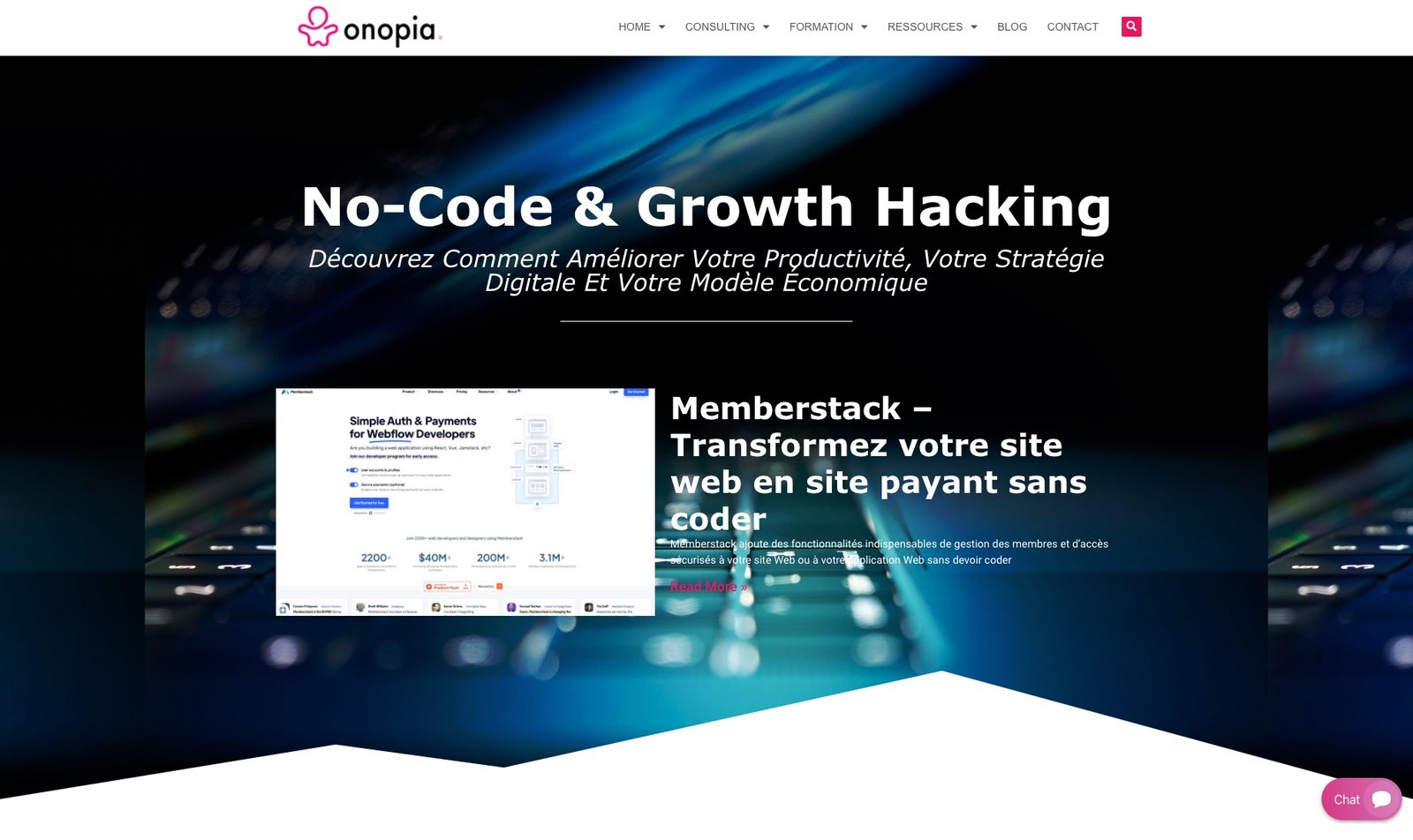 Outils NoCode - Onopia